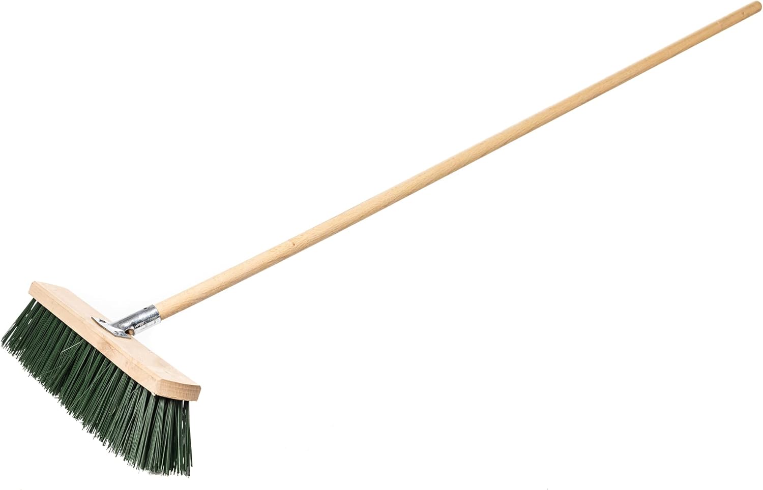 KOTARBAU® Street Broom 400 mm with Handle Industrial Broom Garden Broom ...