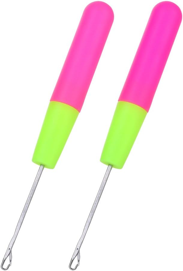 Amazon.com: Duo Crochet Hook | 2pc Latch Hook Extension Needle ...