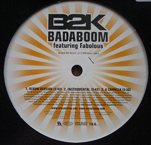 Amazon.com: B2K - Badaboom / Take It To The Floor - Epic - 49 76716 ...