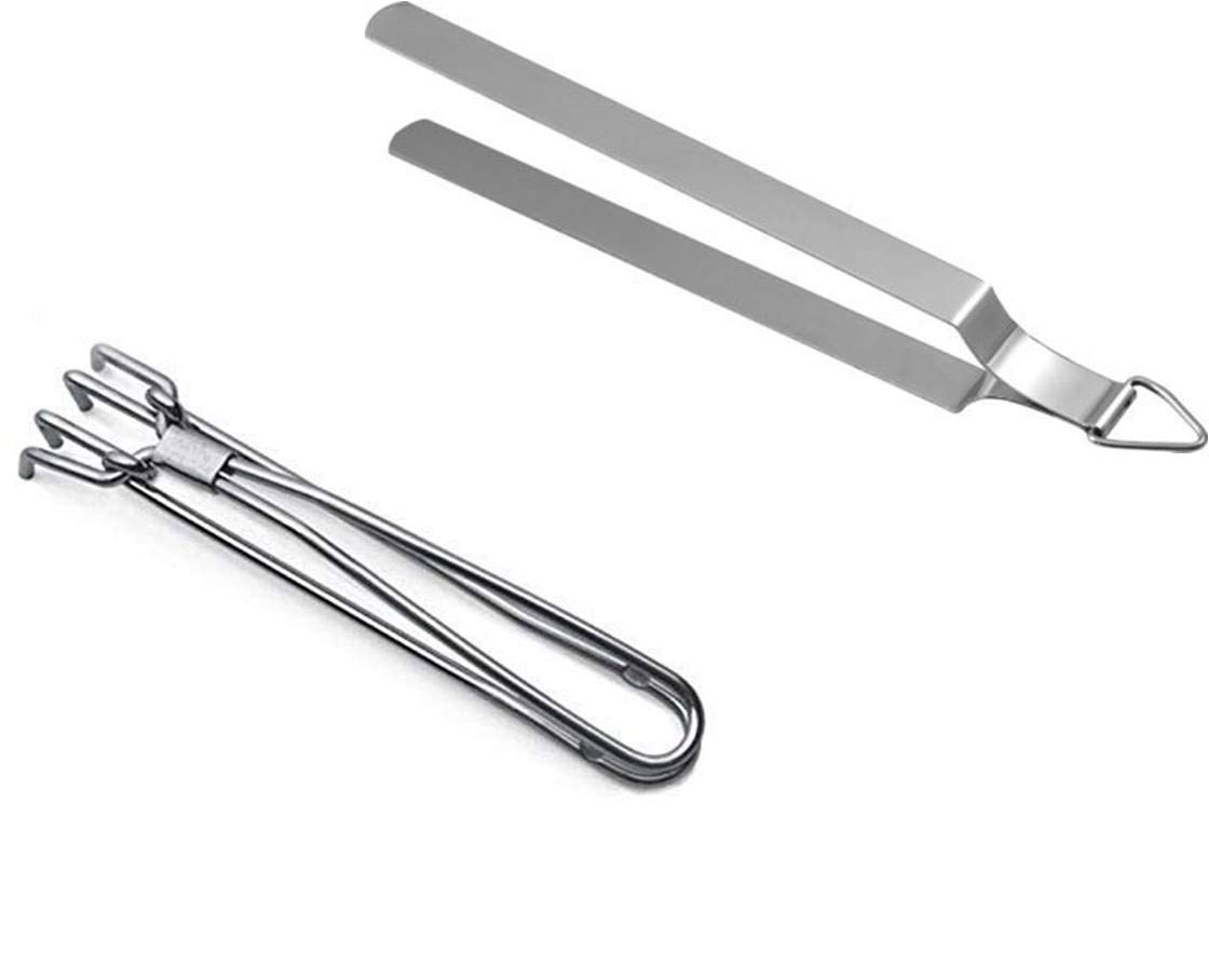 Buy SITCO Stainless Steel Chapati Roti Chimta with Pakkad Utensil ...