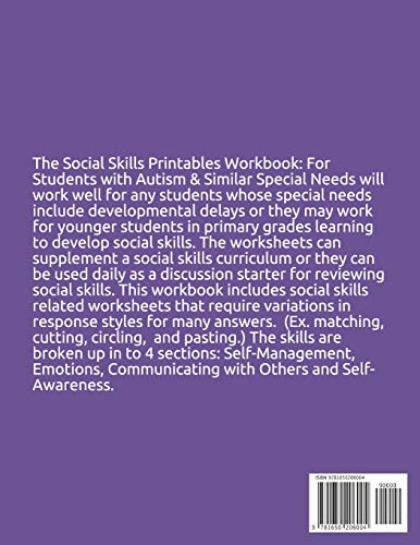 Snapklik.com : Social Skills Printables Workbook: For Students