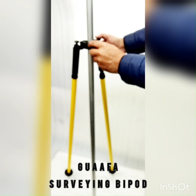 Watch Surveying Bipod for Prism Poles GPS rods GNSS Survey GUAAFA on ...