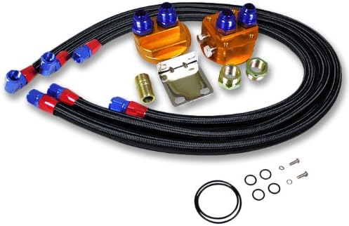 Amazon.com: Auto Dynasty Universal Engine Oil Filter Relocation Kit ...