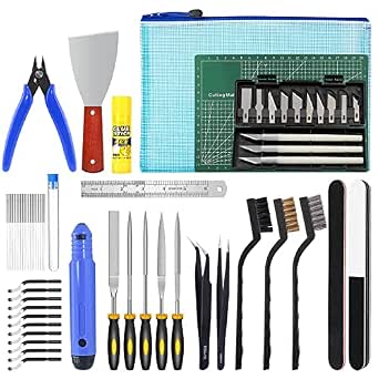 Kit de herramientas de impresora 3D de 52 piezas con herramientas de ...