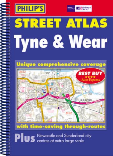 Philip's Street Atlas Tyne and Wear: Pocket: Amazon.co.uk: Philip's ...