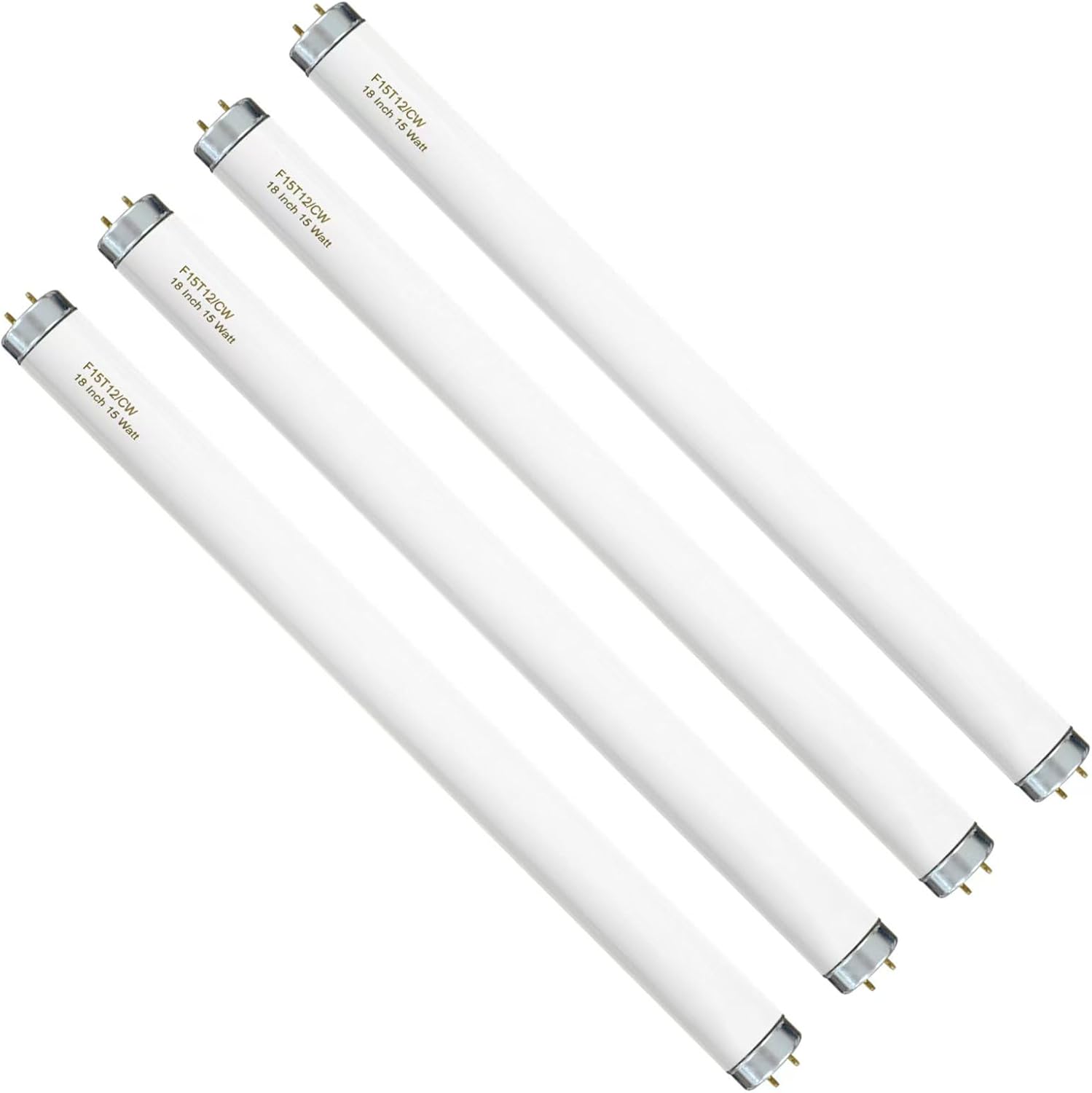F15T12-CW Cool White 15 Watt Light Bulbs, T12 15 Watt Fluorescent Bulb ...
