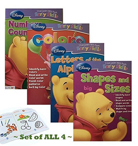 Bendon Publishing International Workbooks Disney Early Skills Learn ...