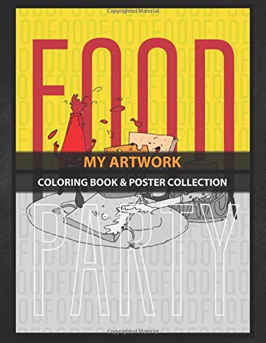 Coloring Book & Poster Collection: My Artwork Inspired Cartoons ...
