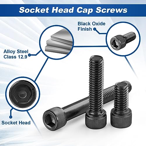 Snapklik.com : 1/4-20 X 3/4 Socket Head Cap Screws, Stainless Steel 18 ...