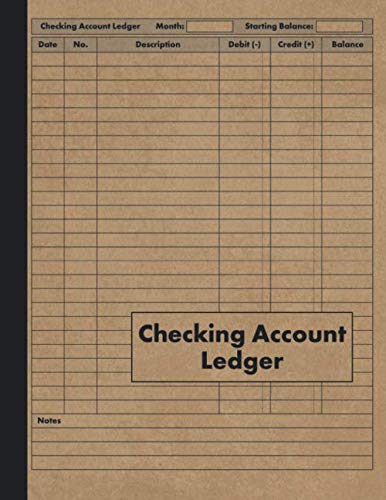 Amazon.com: Checking Account Ledger: Payment Record Check Register ...