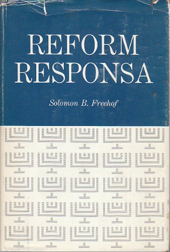 Reform responsa: Freehof, Solomon Bennett: Amazon.com: Books