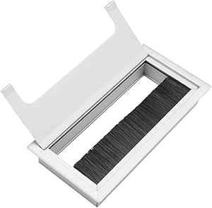 Amazon.com: Wire Cable Grommet Hole Cover,Aluminium Computer Table Wire ...