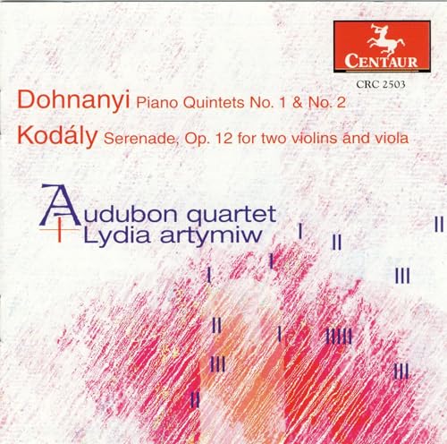 Play Dohnanyi: Piano Quintets Nos. 1 and 2 - Kodaly: Serenade by Lydia ...