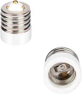 Amazon | E-Simpo 2個入 E39→E26, E26→E39口金変換アダプタ (E39→E26陶器製) | E-Simpo | 口金変換アダプタ 通販