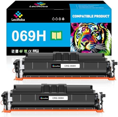 Amazon.com: LeciRoba Compatible Toner Cartridges Replacement for Canon ...