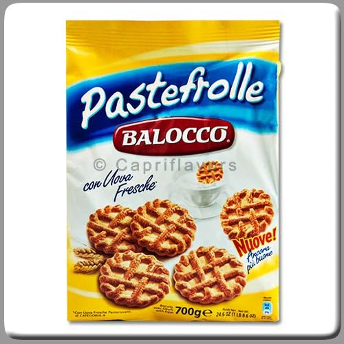 Amazon.com: Balocco "Pastefrolle" Cookies - 24.70oz (700gr) : Grocery ...