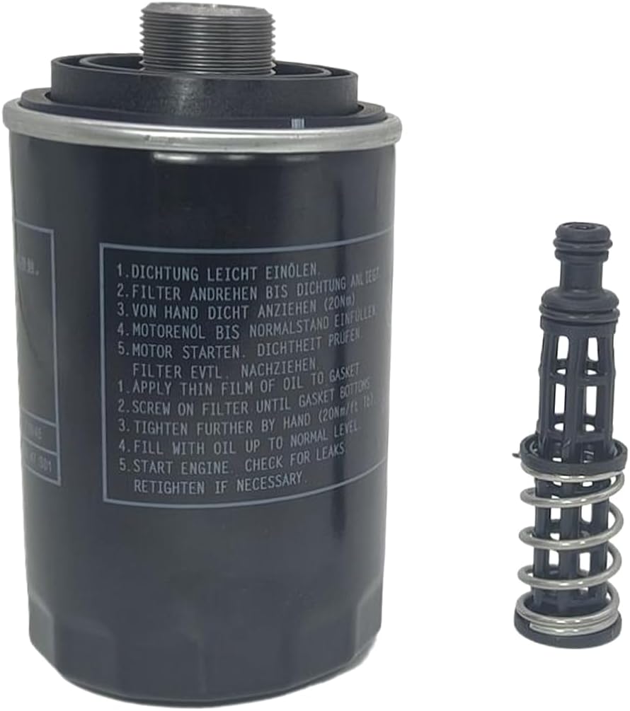 Amazon.com: ThpeMakcr Engine Oil Filter and Oil Filter Adapter Tube ...