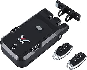 Splenssy Smart dörrlås, trådlöst osynligt nyckellöst elektroniskt ...