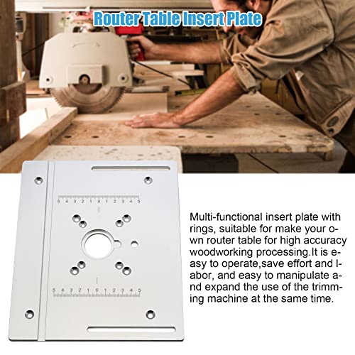 Aluminium Router Table Insert Plate Table Insert Plate Router Trimmer ...