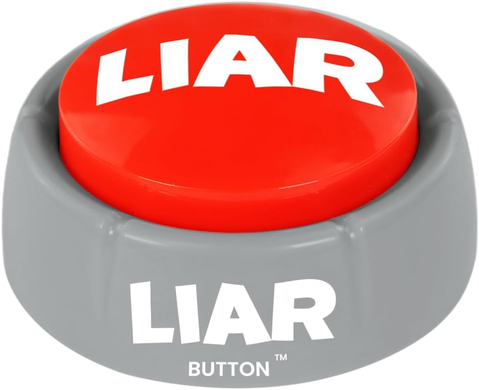 Amazon.com: Talkie Toys Products Liar Button - 8 Hilarious Liar Sayings ...