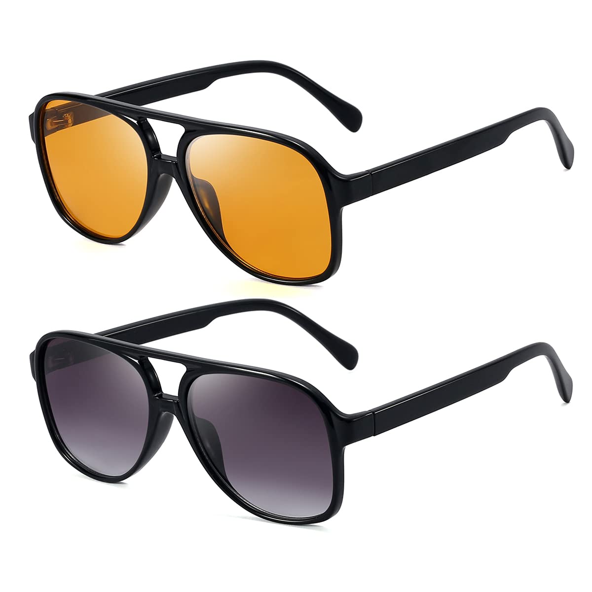 Snapklik.com : Retro Aviator Sunglasses For Women Men Classic Vintage ...