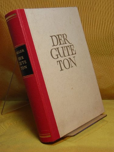 Der gute Ton im Umgang mit Menschen : Haller, Joachim: Amazon.de: Bücher