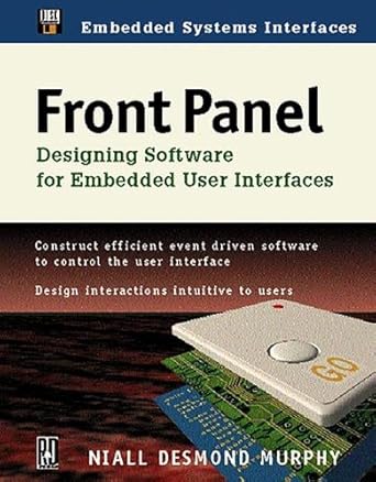 Amazon.com: Front Panel: Designing Software for Embedded User ...