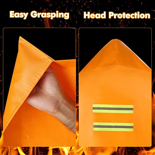 DIBBATU Fireproof Cloak, Fireproof Cape, Fireproof Hooded Cloak, Fire ...