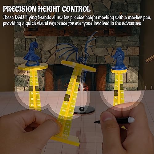 Snapklik.com : DND Flight Stand Set Of 2, Fluorescent Acrylic Combat ...