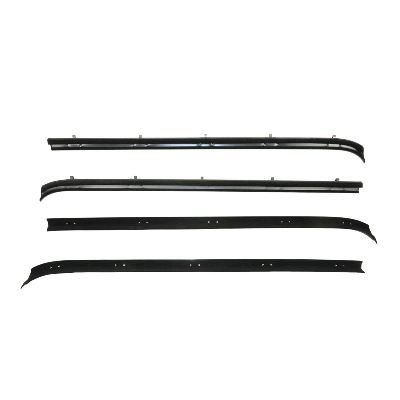 Amazon.com: Front Window Sweep Felt Weatherstrip Seal Kit Set ...