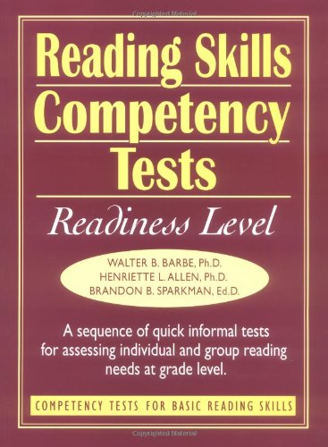 Amazon.com: Reading Skills Competency Tests: Readiness Level (Ready-To ...