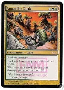 Amazon.com: Magic The Gathering - Armadillo Cloak - FNM 2006 - FNM Promos - Foil : Toys & Games