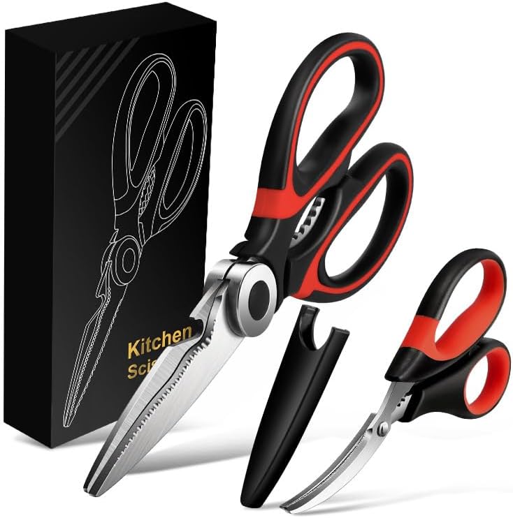 Amazon.com: Poultry Scissors All Purpose Heavy Duty Poultry Shears with ...