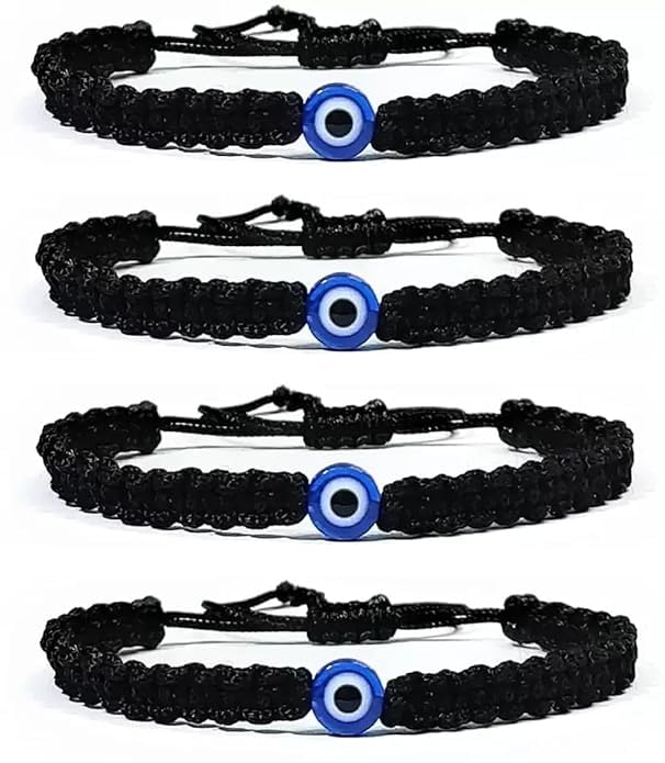 Buy SUSVIJ Evil Eye Black Thread Pack Of 4 For Unisex Adult at Amazon.in