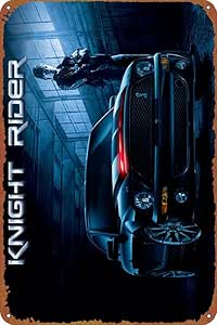 Amazon.com: Knight Rider Posters Vintage Tin Sign for Bar Office Home ...