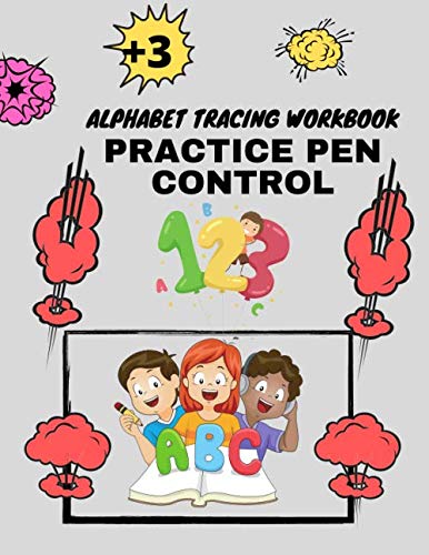 Alphabet Tracing Workbook Practice Pen Control: Tracing letters numbers ...