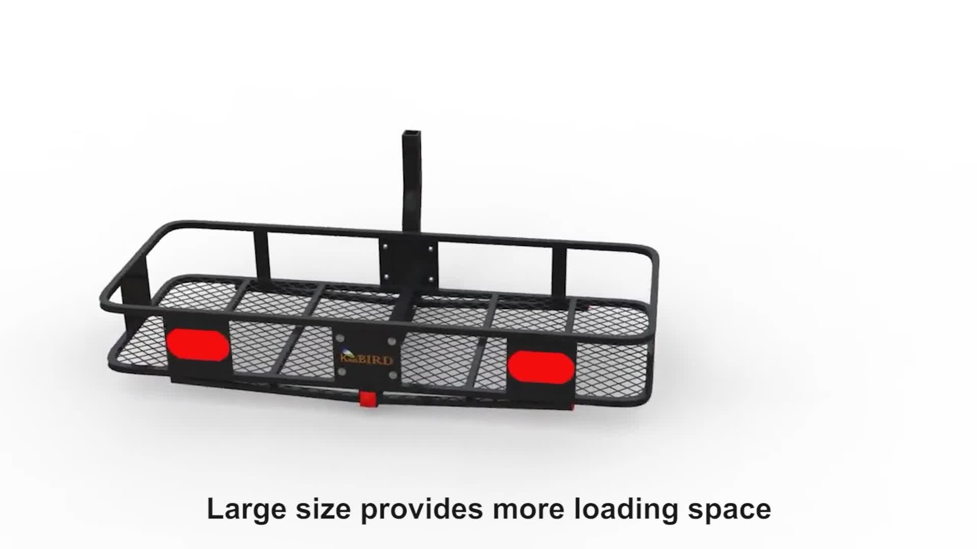 Watch KING BIRD cargo carrier Features on Amazon Live