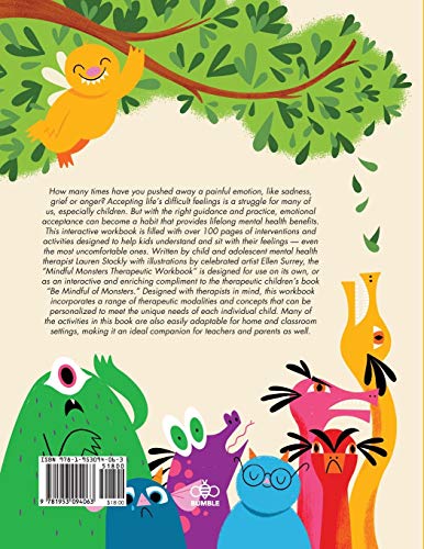 Snapklik.com : Mindful Monsters Therapeutic Workbook: A Feelings ...