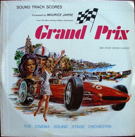 "GRAND PRIX"-SOUNDTRACK SCORE-CINEMA SOUND STAGE ORCHESTRA - Amazon.com ...