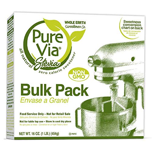 Amazon.com : Equal Pure Via Stevia Sweetener, 16 Ounce - 4 per case ...