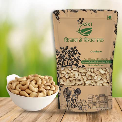 KSKT-Kisan Se Kitchen Tak Organic Cashew-Kaju | 100% Natural Premium ...