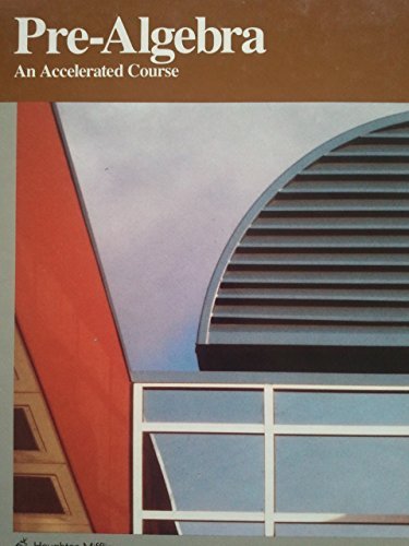Pre-Algebra: An Accelerated Course: Dolciani: 9780395430507: Amazon.com ...