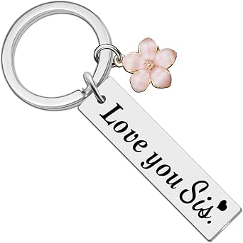 Sister Keychain Sister Gifts for Big Sisters Little Sisters Birthday ...