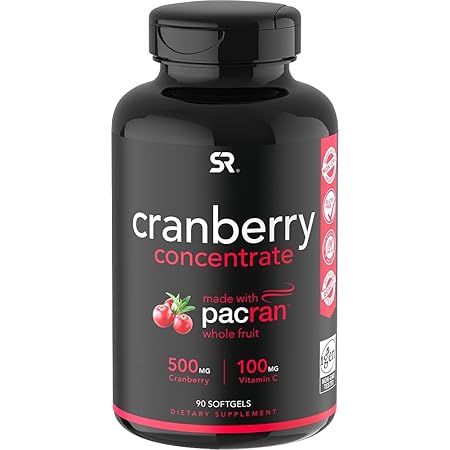 Amazon.com: High Potency Cranberry Pills 37:1 Cranberry Concentrate ...