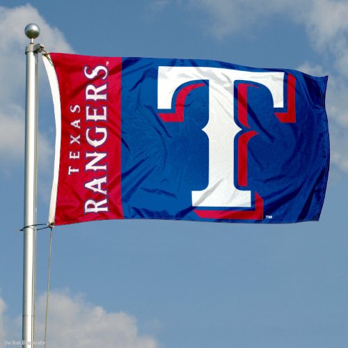 Snapklik.com : Texas Rangers Flag 3x5 Banner