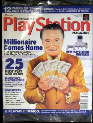 Official U.S. PlayStation Magazine August 2000, Issue 35 (Play Station ...