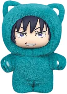 Amazon.com: Geto Suguru Plush Pendant Animal Pajamas JJK Hero Figures ...