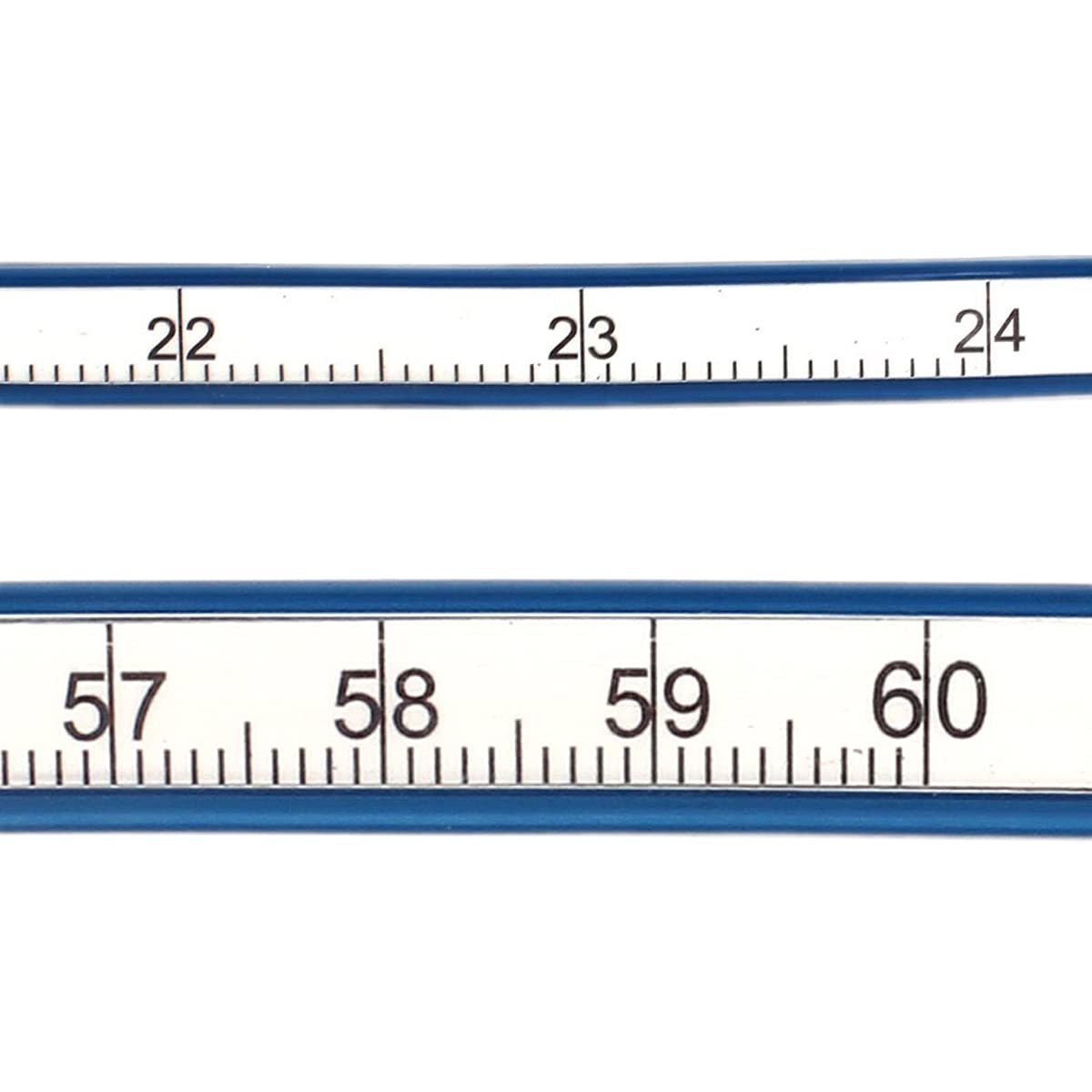 Buy Techson 24 Inch (60cm) Flexible Curve Ruler, 2 Pack Double Side ...