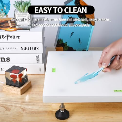 Snapklik.com : HDPE Leveling Board For Epoxy Resin 16 X 12, Heavy Duty ...