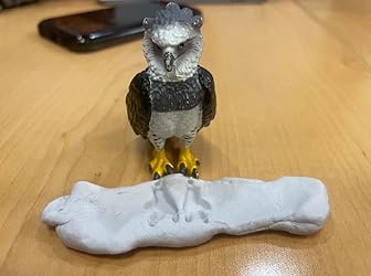 Amazon.com: Schleich Wild Life Realistic Harpy Eagle Figurine ...